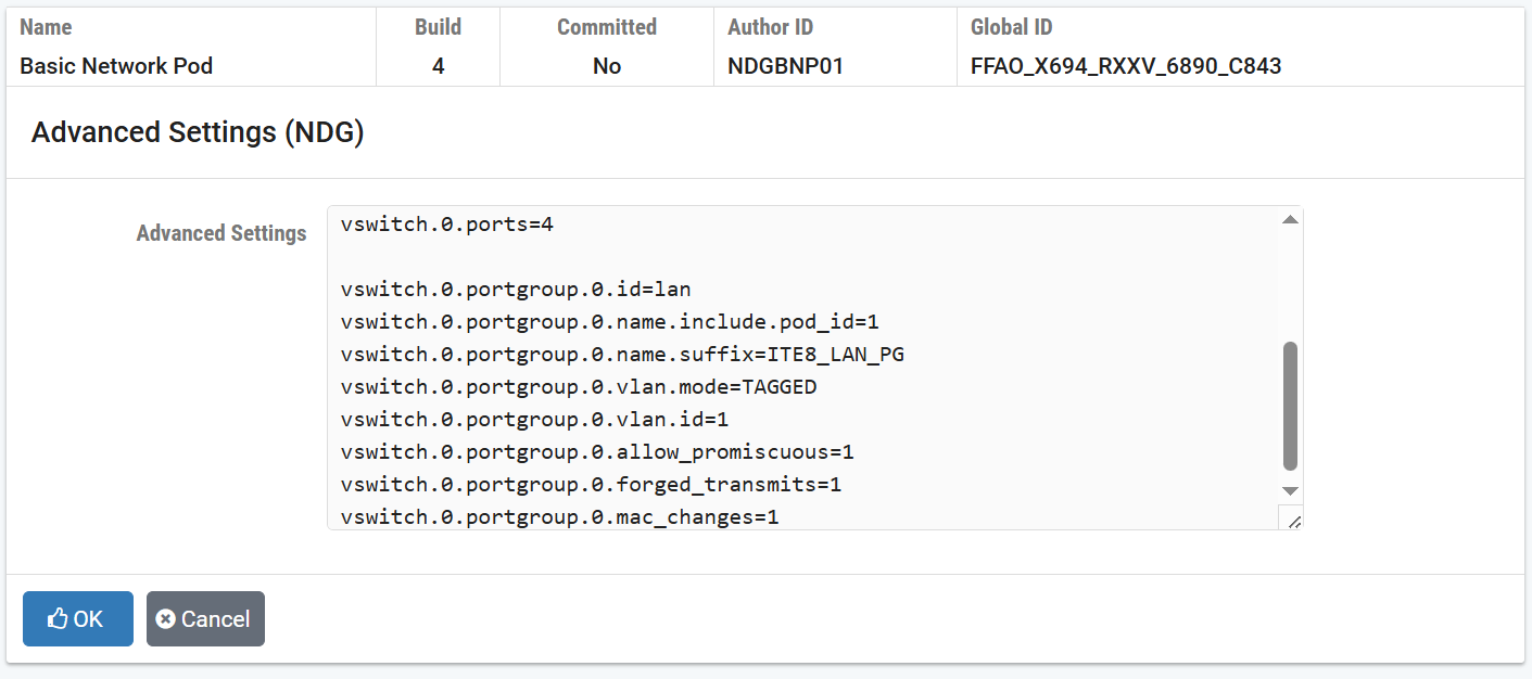 Advanced Settings Reference — NETLAB+ documentation