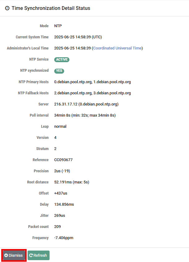Time Synchronization — NETLAB+ documentation