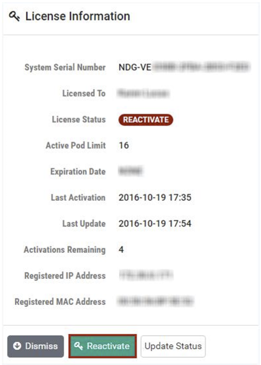 Manage License — NETLAB+ documentation