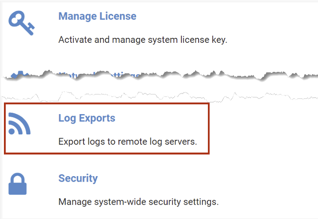 Log Exports — NETLAB+ documentation
