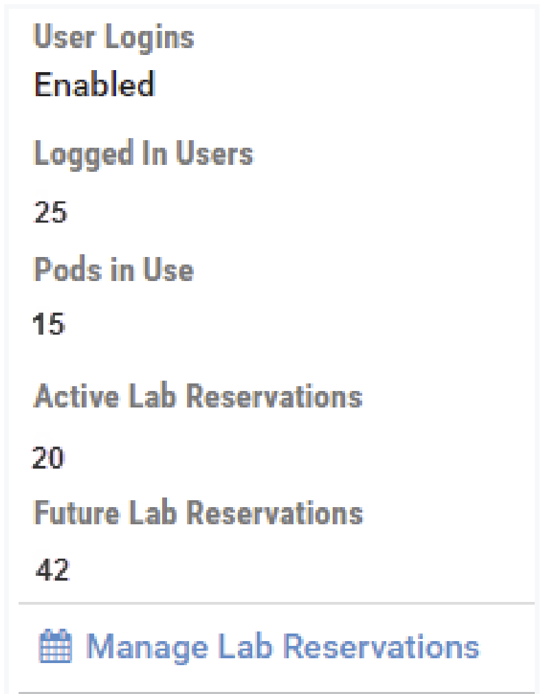 Manage Lab Reservations — NETLAB+ documentation