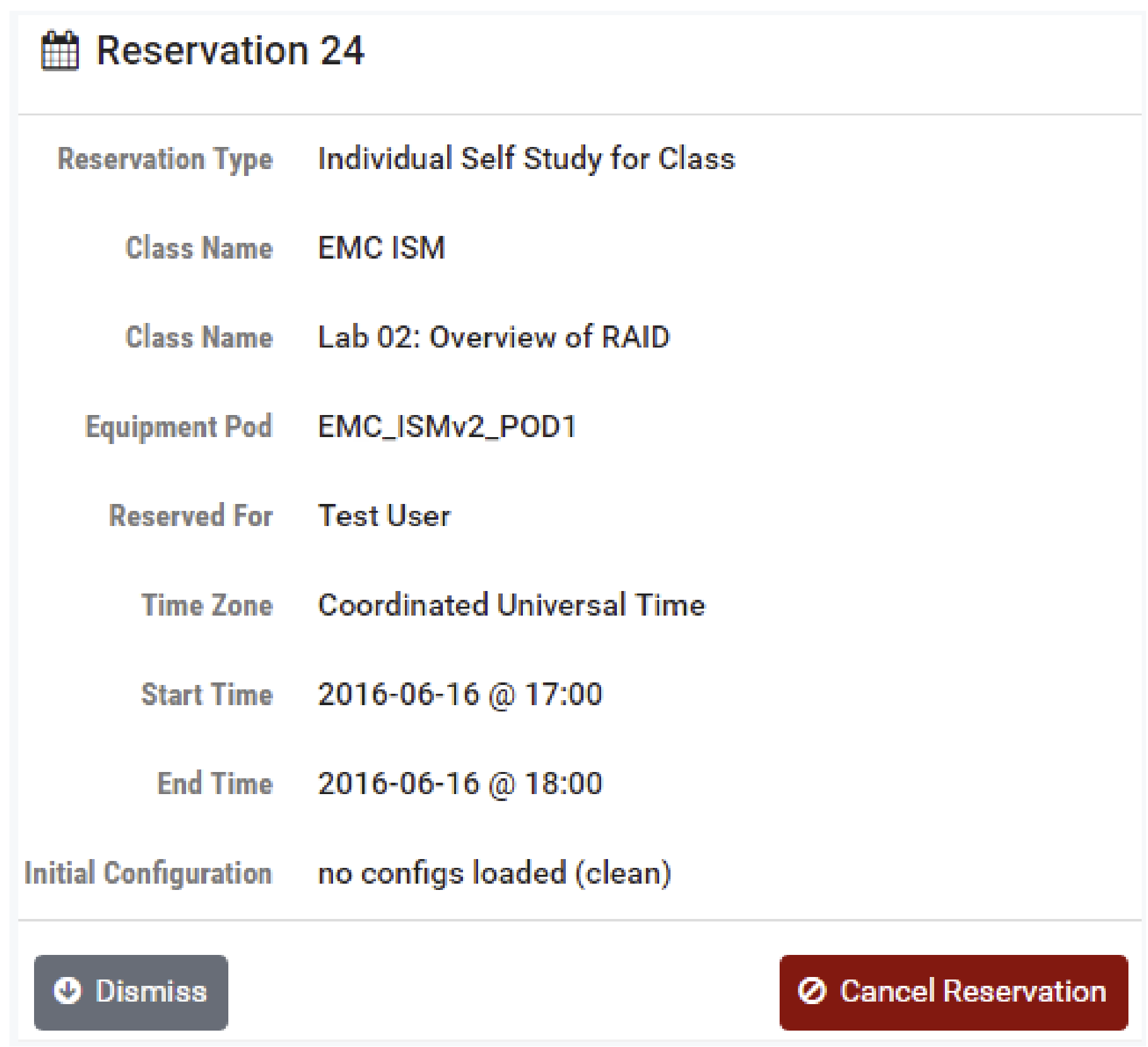Manage Lab Reservations — NETLAB+ documentation
