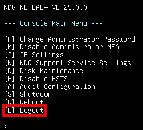 Configure Network Settings — NETLAB+ documentation