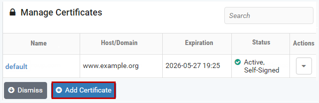 Import Certificate — NETLAB+ documentation