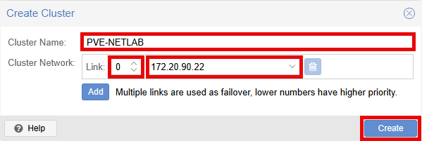 Setup Clustering — NETLAB+ documentation