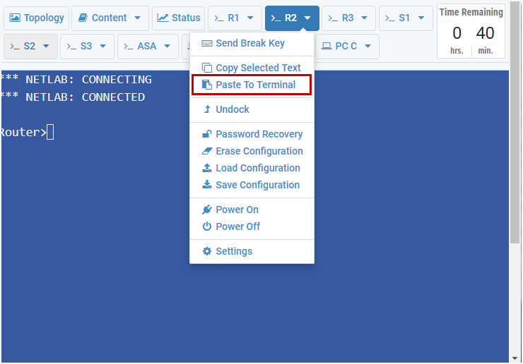 Student Guide — NETLAB+ documentation