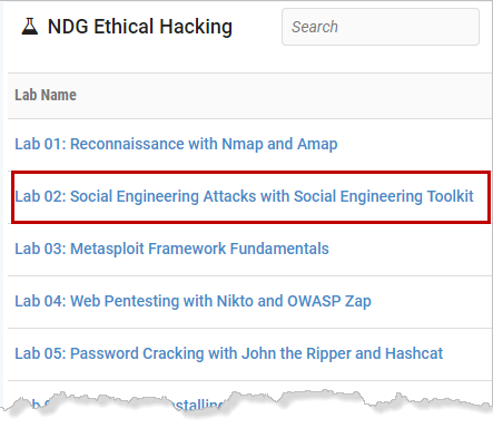 Student Guide Netlab Documentation
